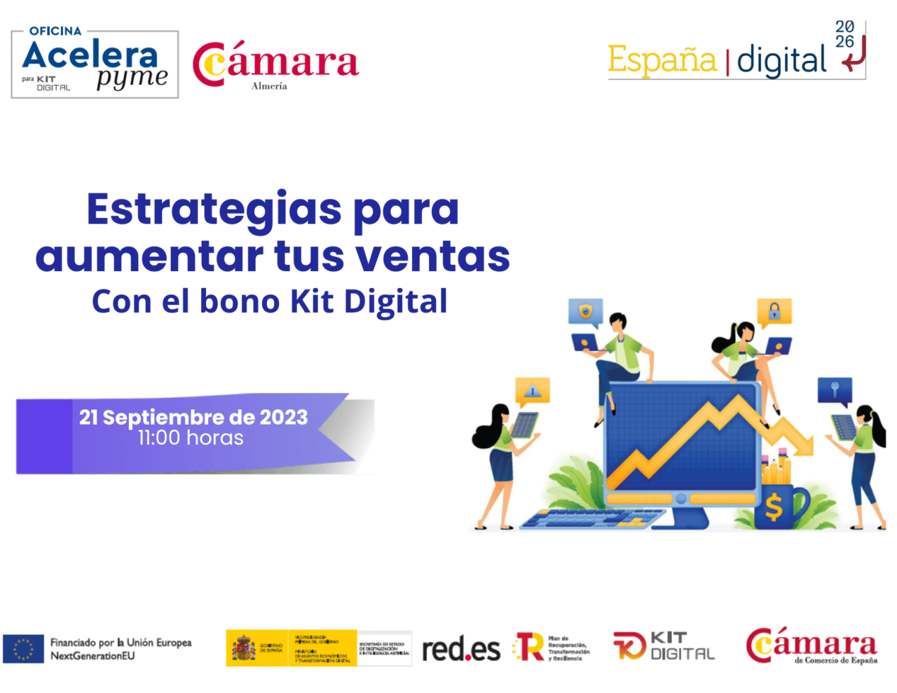 Estrategias para aumentar tus ventas con el bono Kit Digital - Oficina Acelera PYME